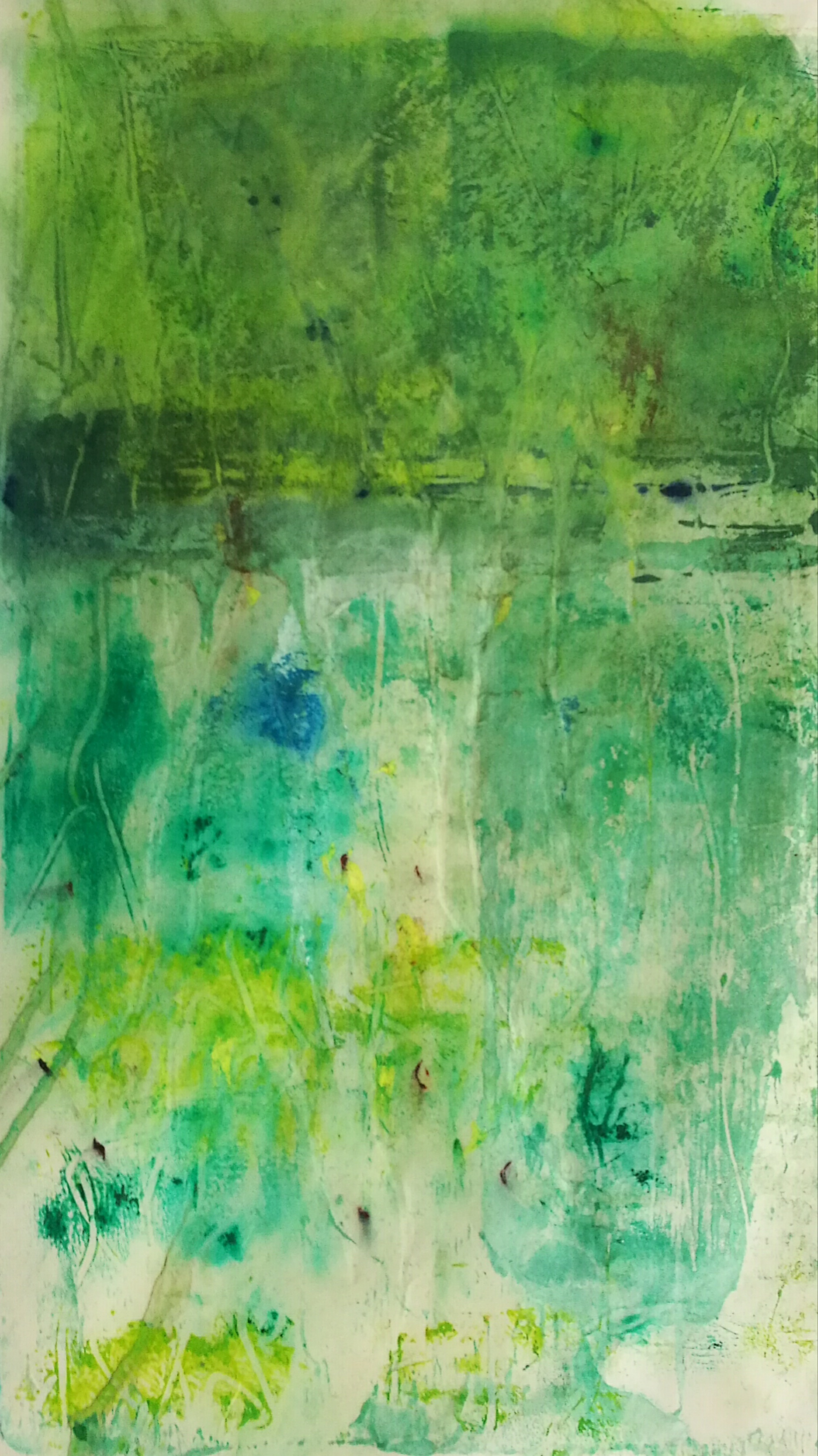 monotype on washi | philip bennetta